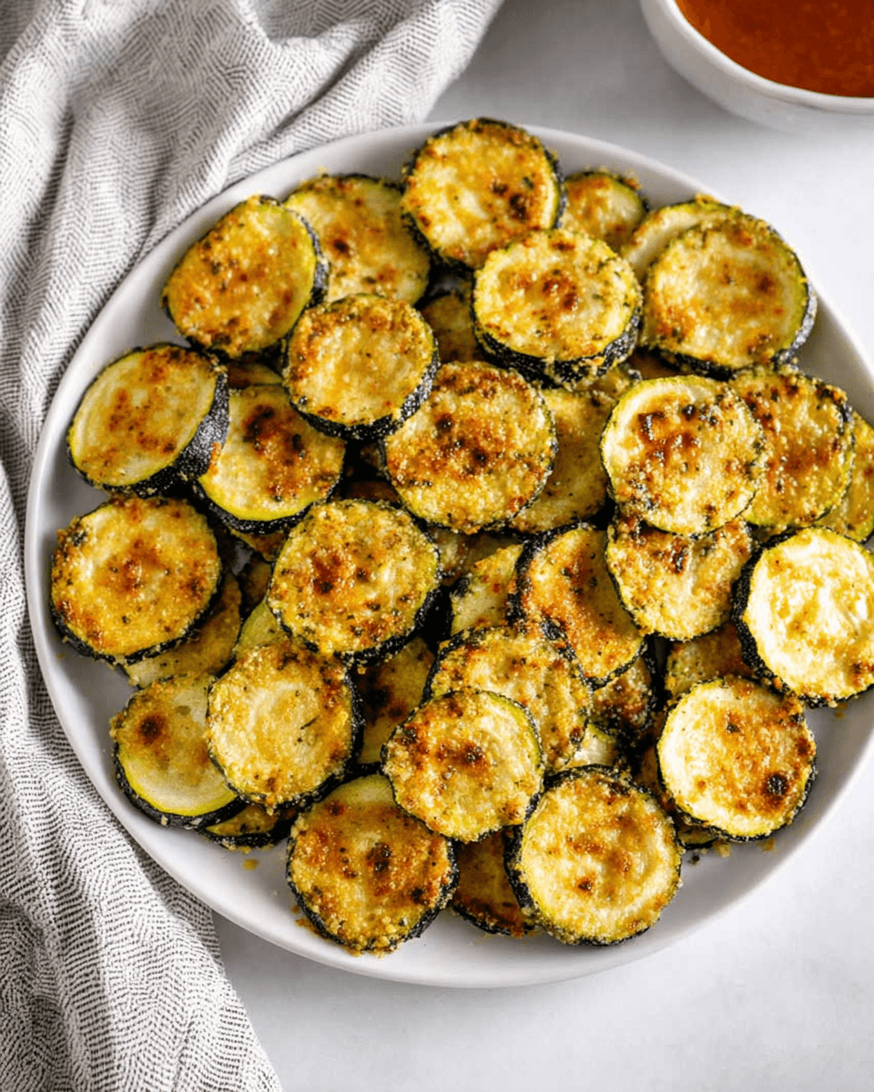 Baked Parmesan Zucchini – Crispy, Cheesy & So Easy