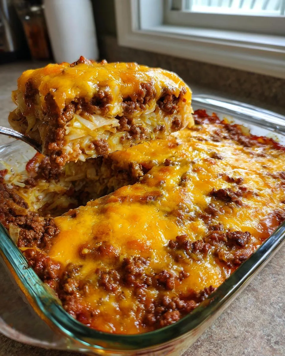 Ground Beef Cabbage Stir-fry Casserole Ready in 40 Minutes - Frosty Recipes